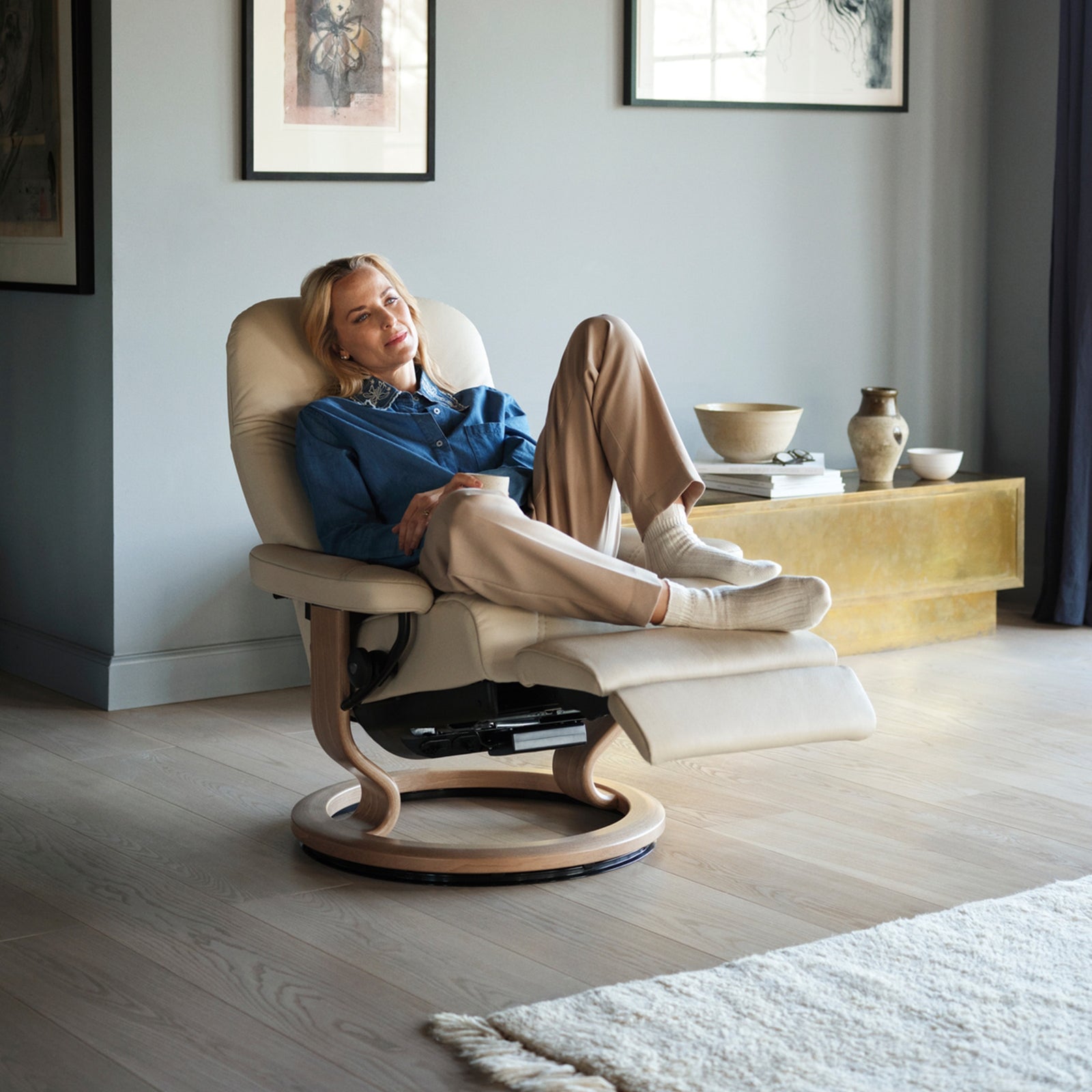 Stressless Classic Power Consul – Recliner Store