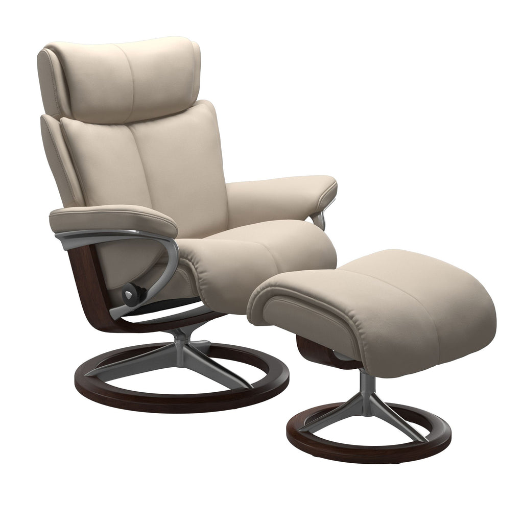 Stressless Magic Signature Recliner & Ottoman – Recliner Store